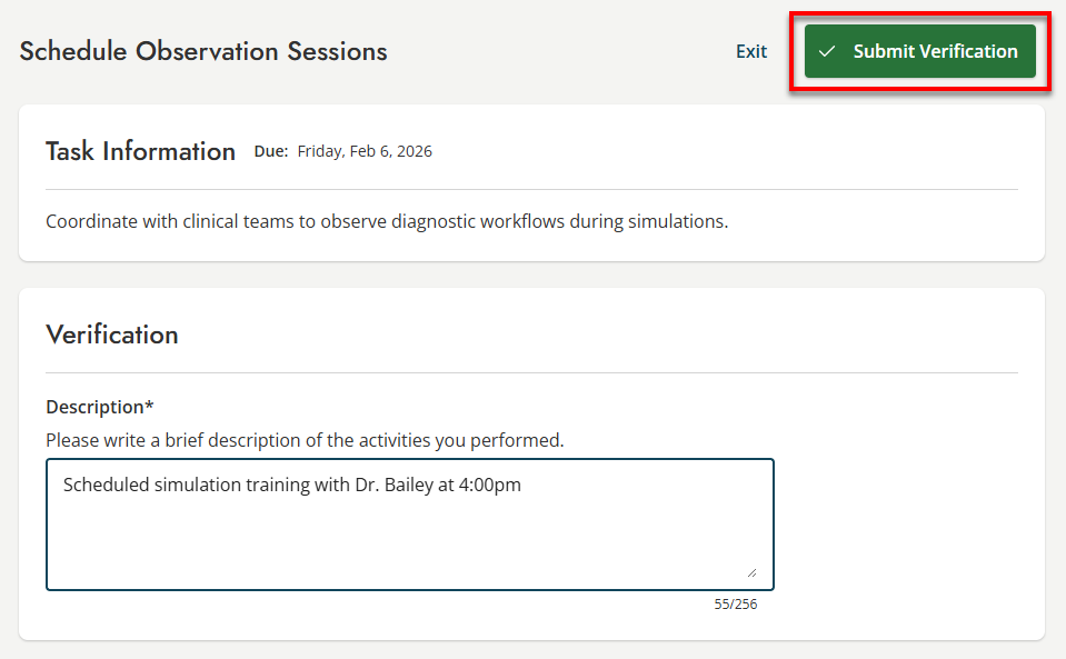 Corrective Action Plan Assignments
